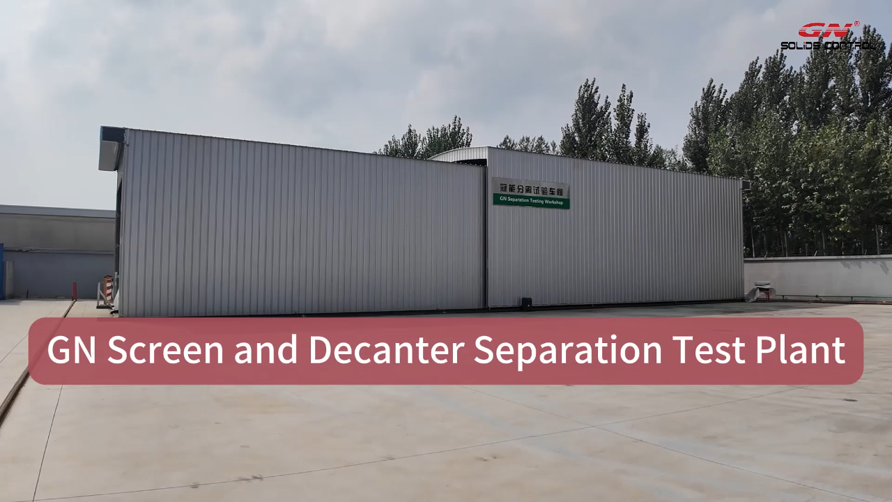 GN Screen and Decanter Separation Test Plant - GN Separation & Conveying